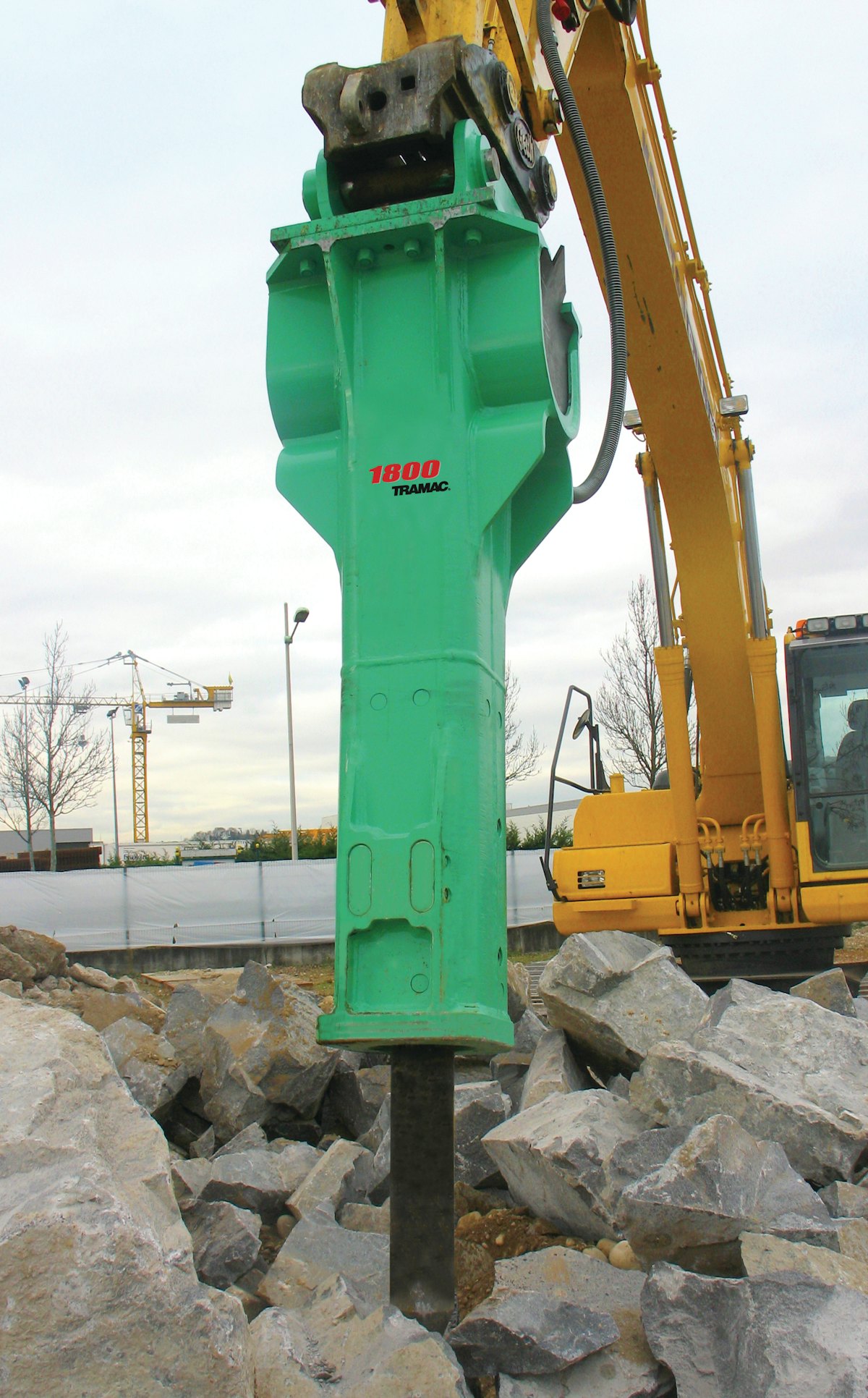 Tramac V1800 Breaker From: Montabert | For Construction Pros
