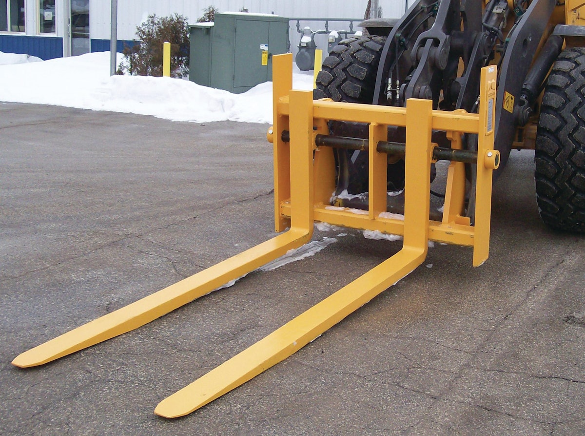 Adjustable Forks From: SAS of Luxemburg / SAS Forks | For Construction Pros