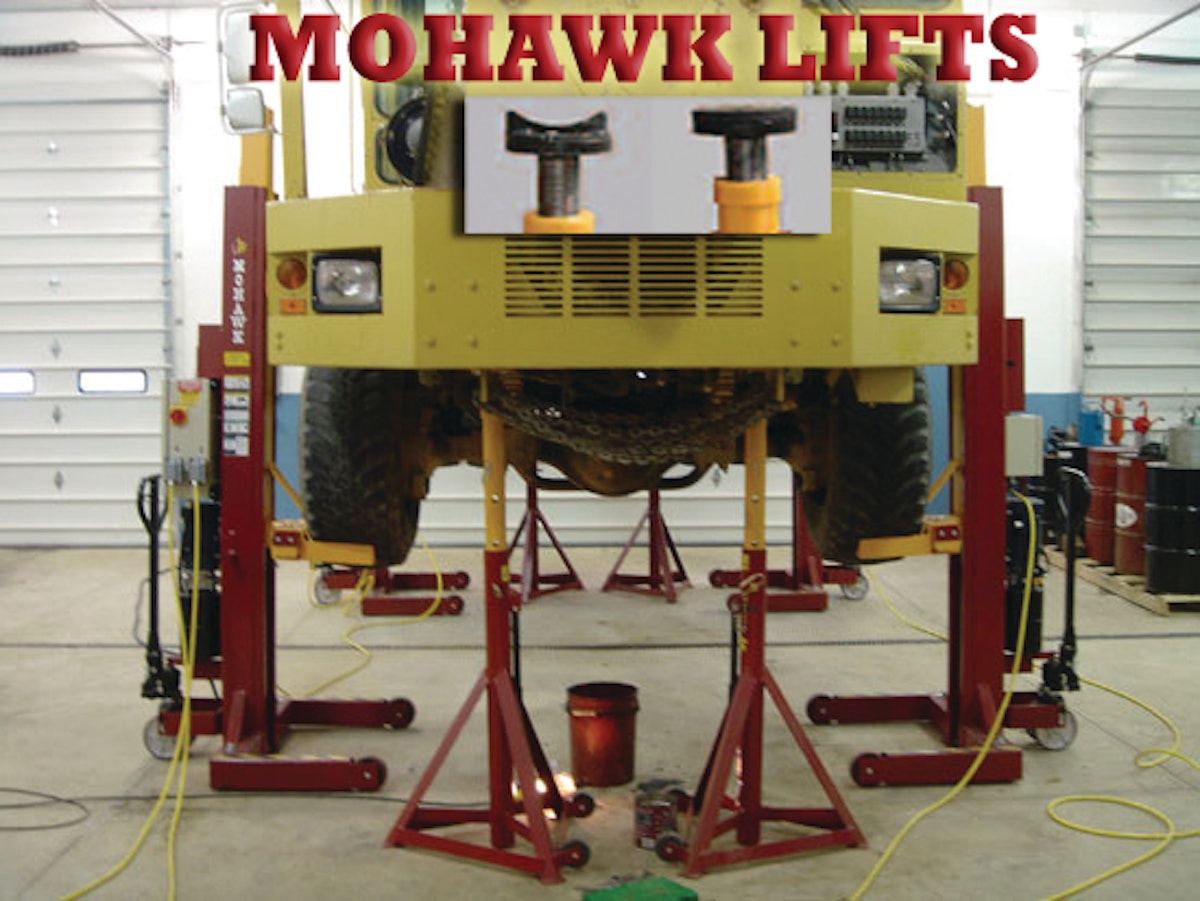 Mobile Jack Stands From: Mohawk Lifts | For Construction Pros