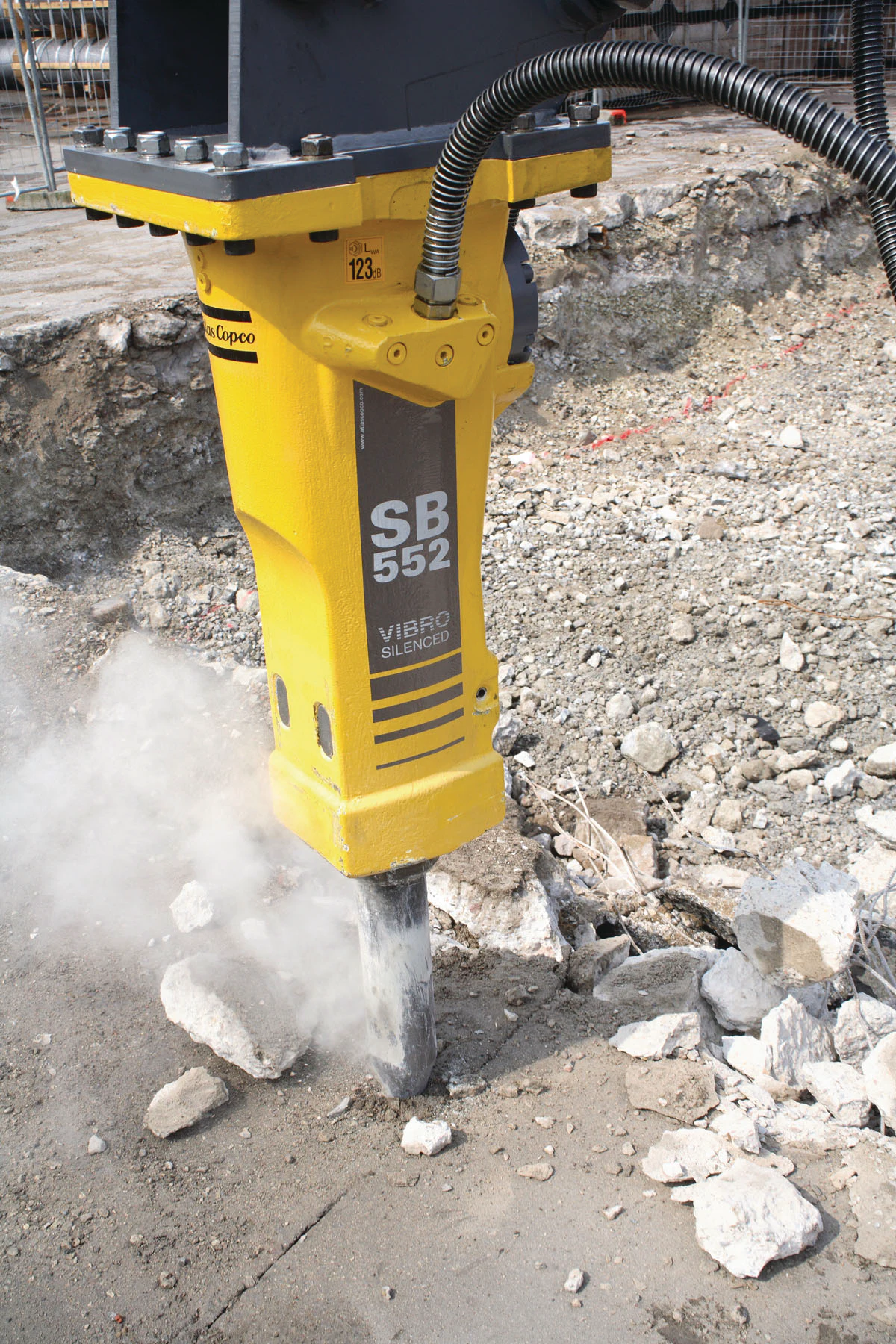SB 552 Breaker From: Atlas Copco Power Technique | For Construction Pros