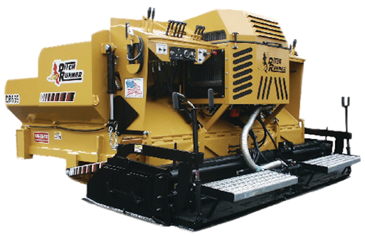 Ditch Runner DR-659 Asphalt Paver From: Ditch Runner | For Construction ...