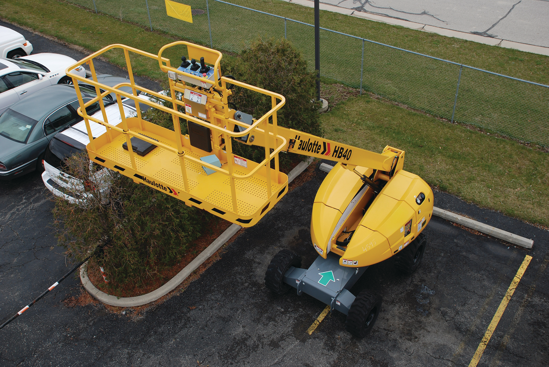 HB40 Telescopic Boom From: Haulotte Group | BilJax | For Construction Pros