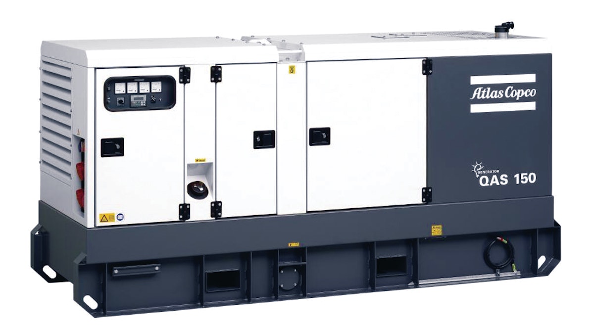 QAS 150 Generator From: Atlas Copco Power Technique | For Construction Pros