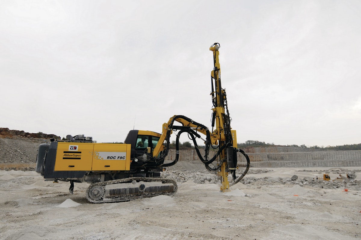 ROC F9C SmartRig From: Epiroc | For Construction Pros