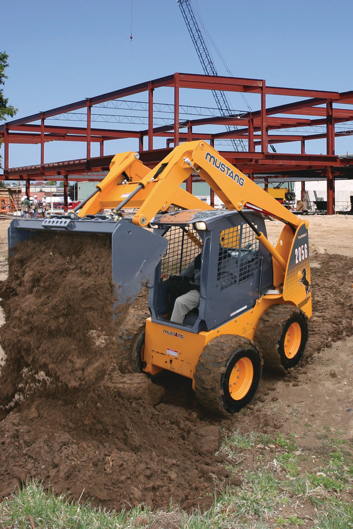 2056 Skid-steer Loader From: Mustang by Manitou | For Construction Pros