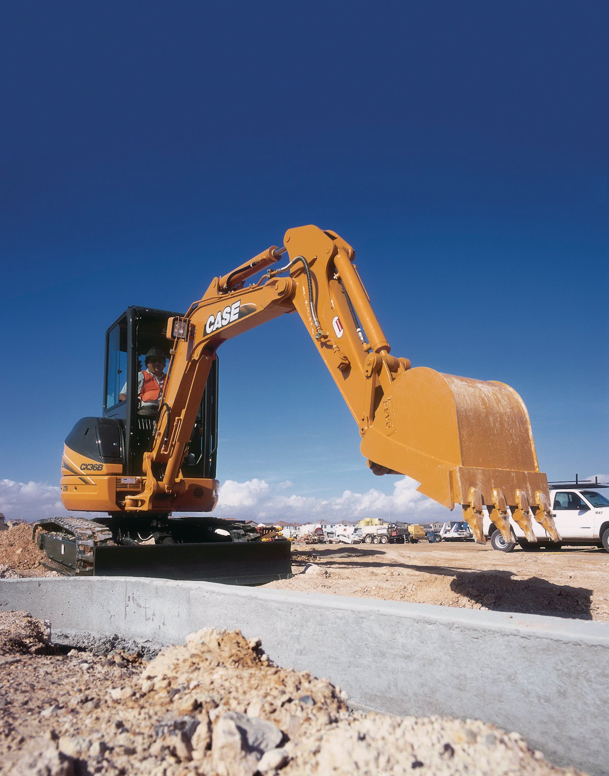 CX B Series Compact Excavators From: CASE Construction Equipment - CNH ...