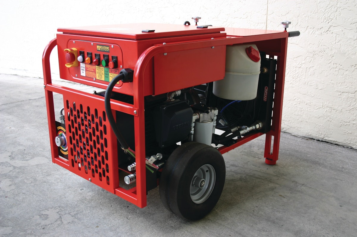 Electric Hydraulic Power Packs From: Wolverine Equipment | For ...