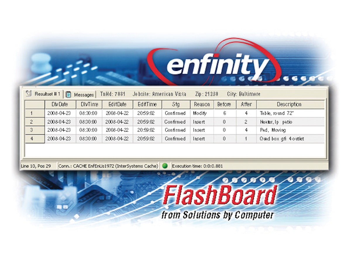 Enfinity 2.0 From: Solutions By Computer | For Construction Pros