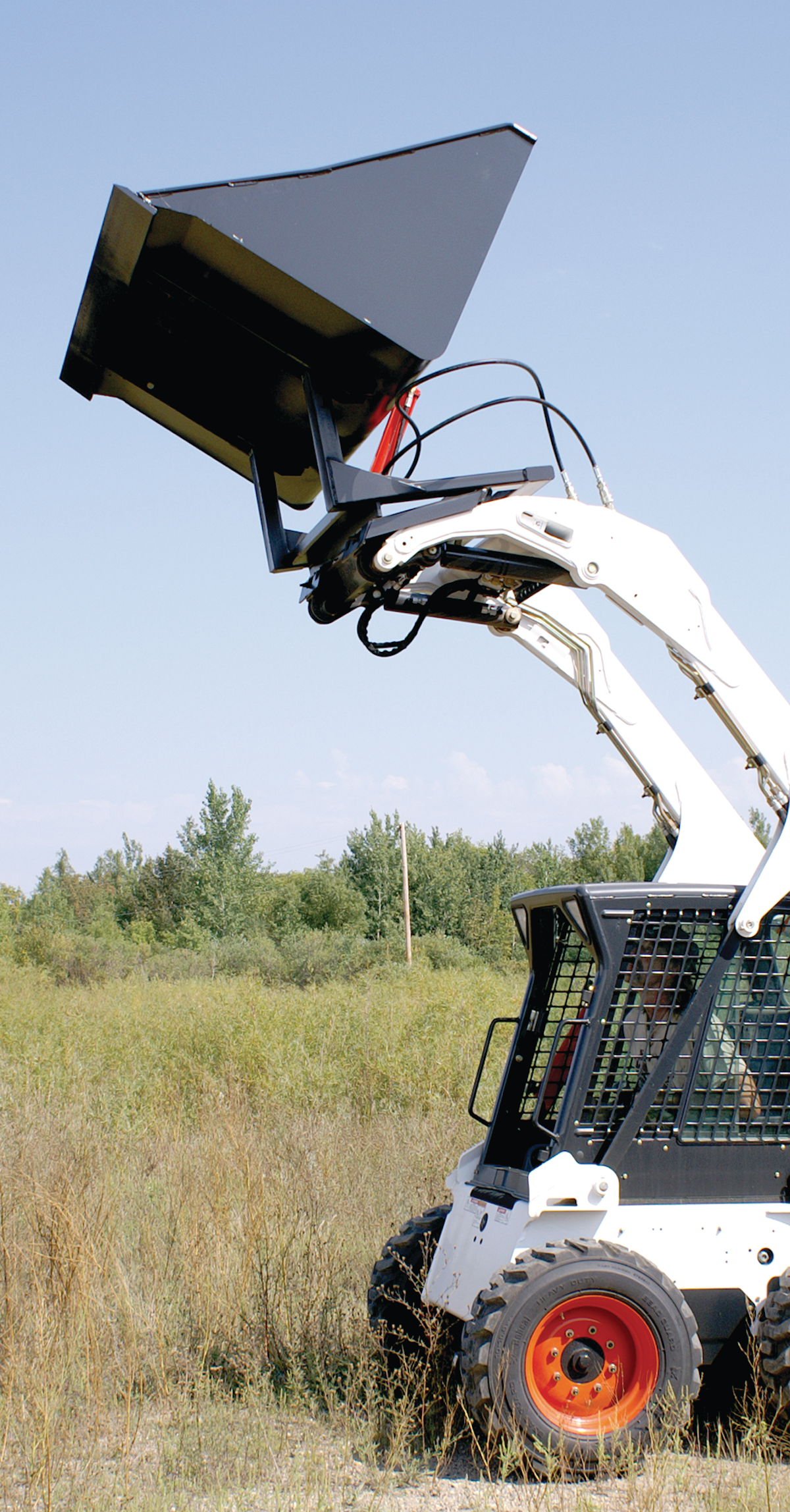 High Dump Bucket Attachment From: CJJ Inc. | For Construction Pros