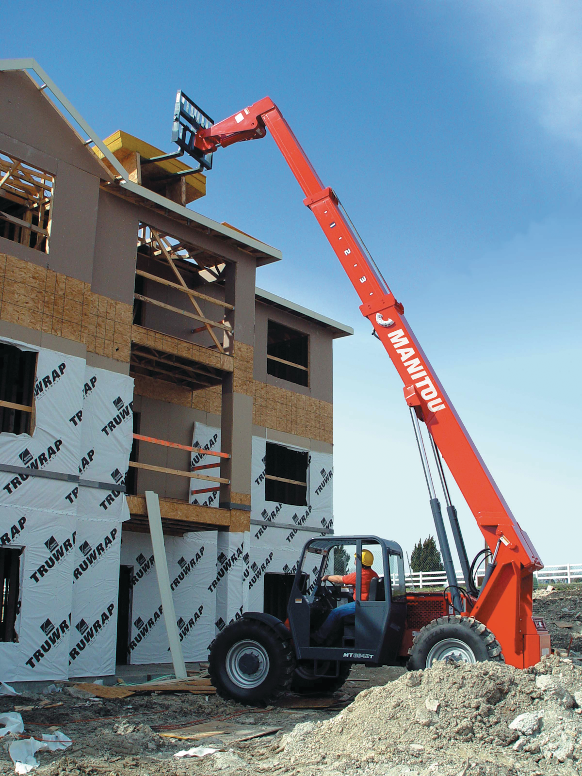 MT Series Telehandlers From: Manitou Americas Inc. | For Construction Pros