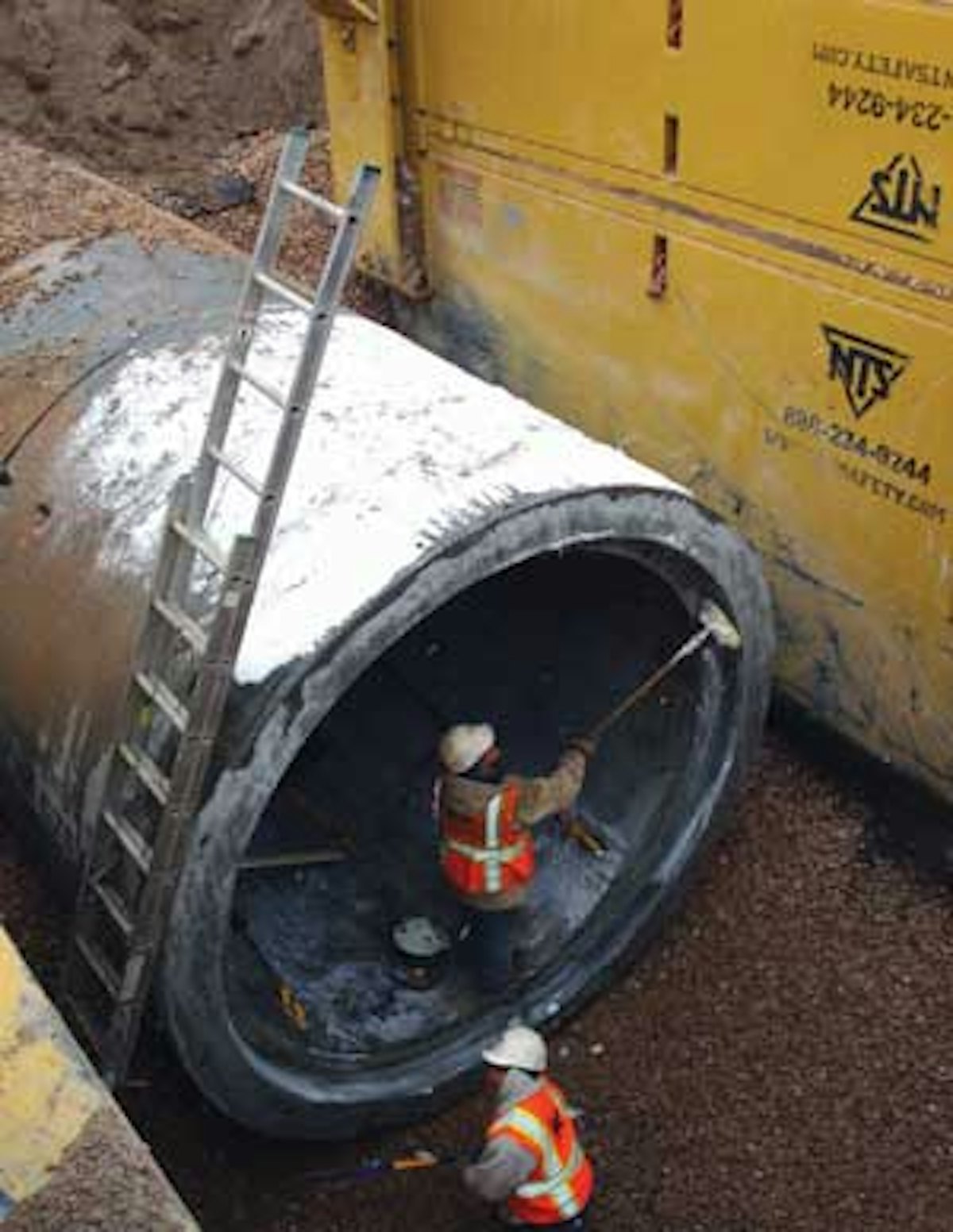 Installation of Large Diameter Pipe in Underground Utility Project ...