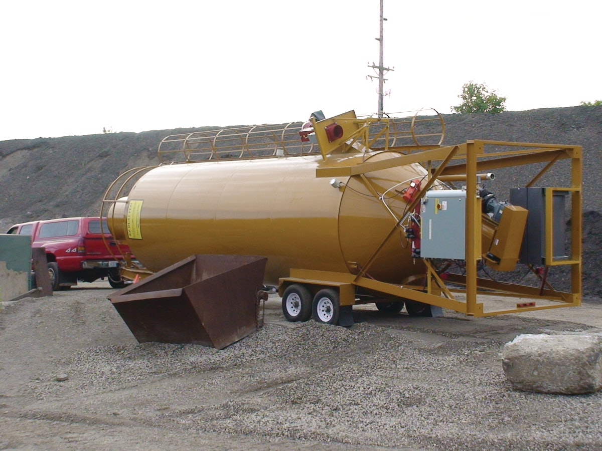 Ez-Flo Mineral Filler Silos From: Clarence Richard Services | For ...