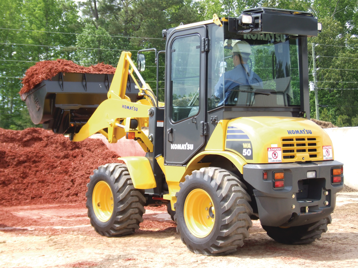 WA50-6 Compact Wheel Loader From: Komatsu America Corp. | For Construction Pros