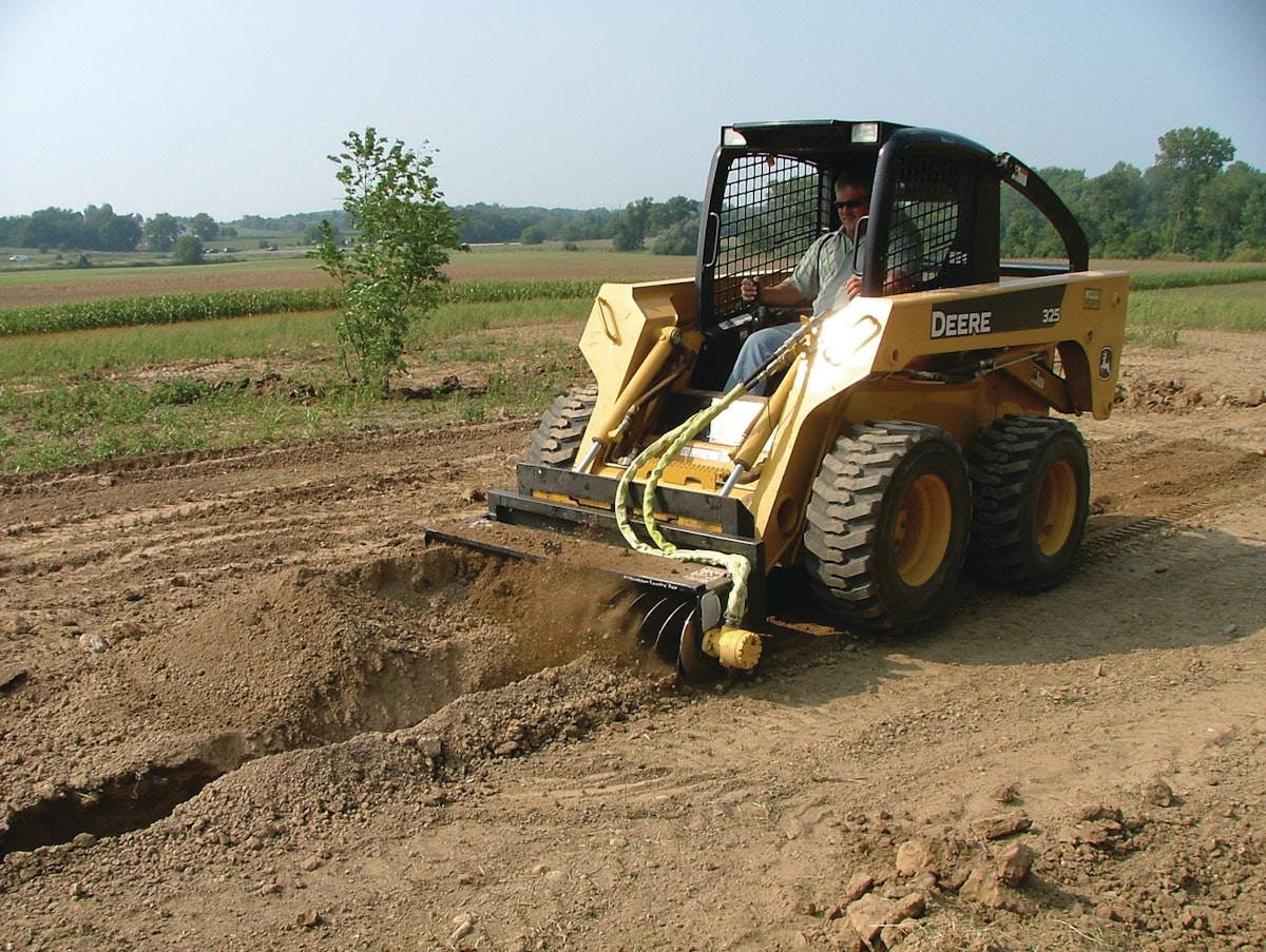 EDGE Trench Filler From: Manitou Americas Inc. | For Construction Pros