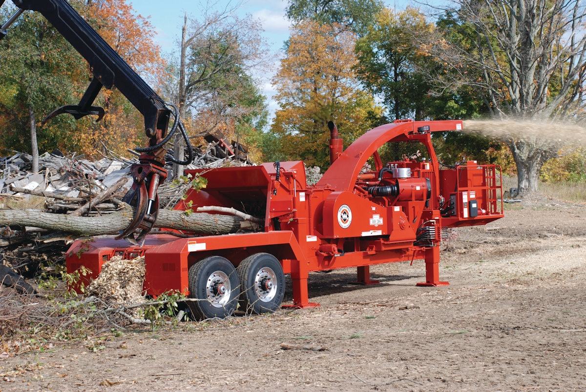 Model 40/36 Biomass Chipper From: Morbark Inc. | For Construction Pros