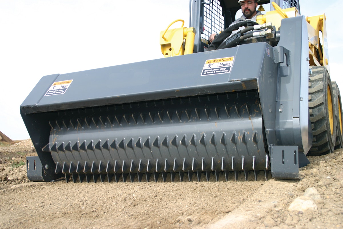 Preparator Rake From: Manitou Americas Inc. | For Construction Pros