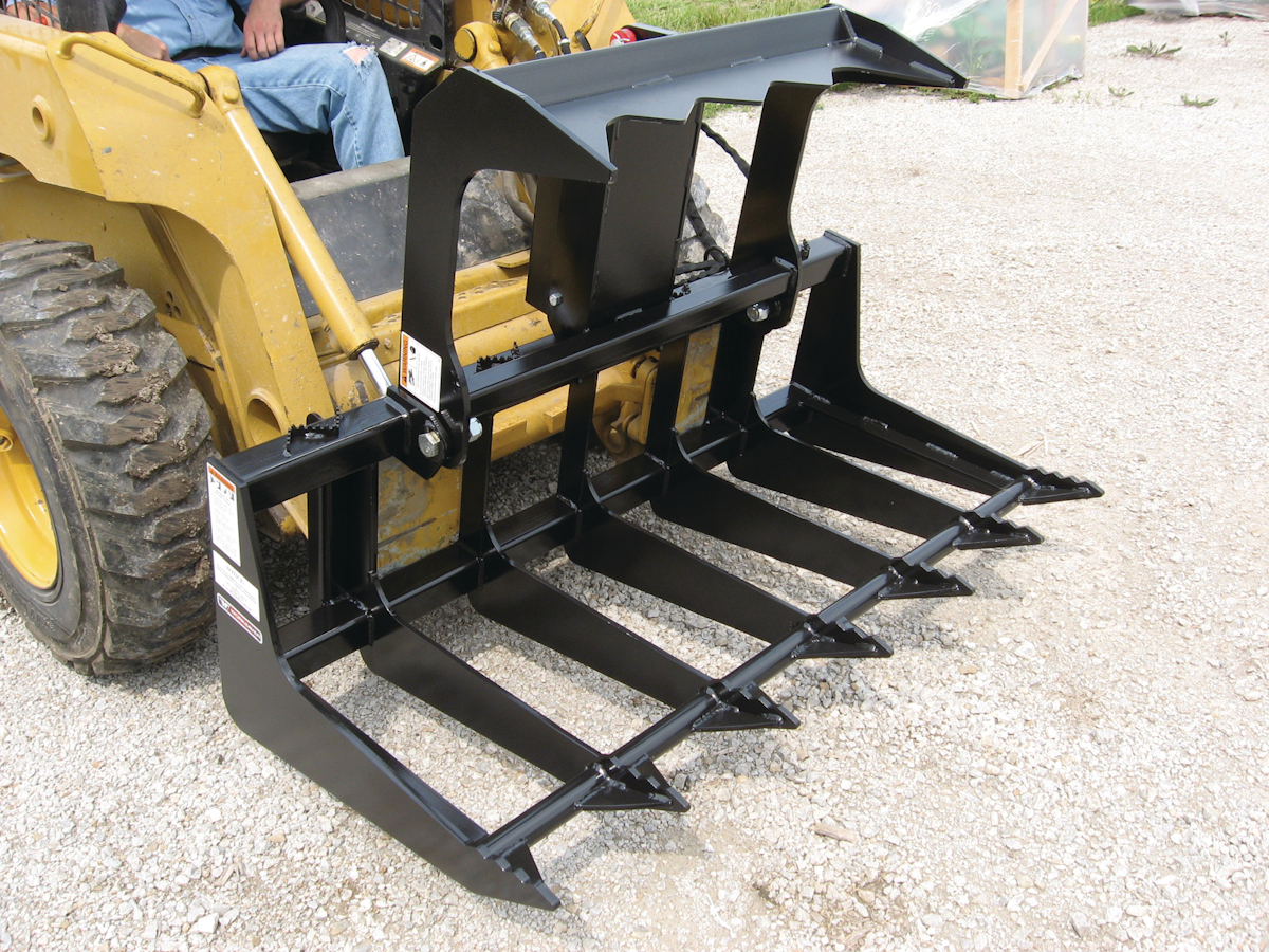 ETG Series Skid Steer Tine Grapple From: Worksaver Inc. | For ...
