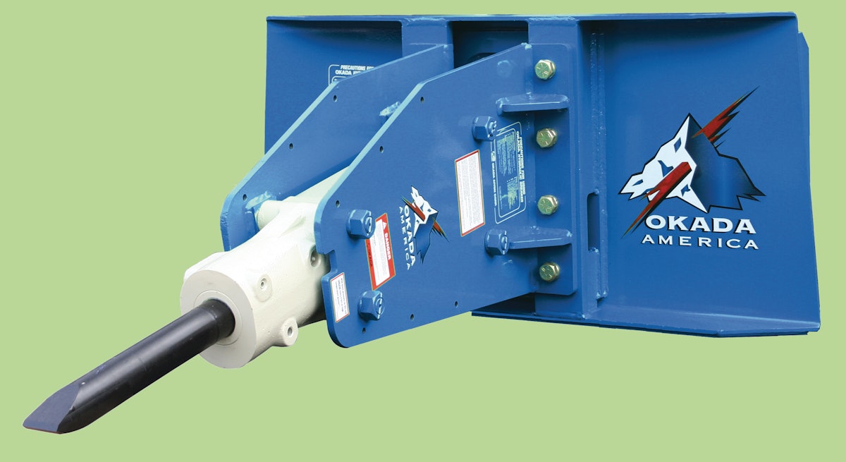 Compact Equipment Breakers From: Okada America | For Construction Pros