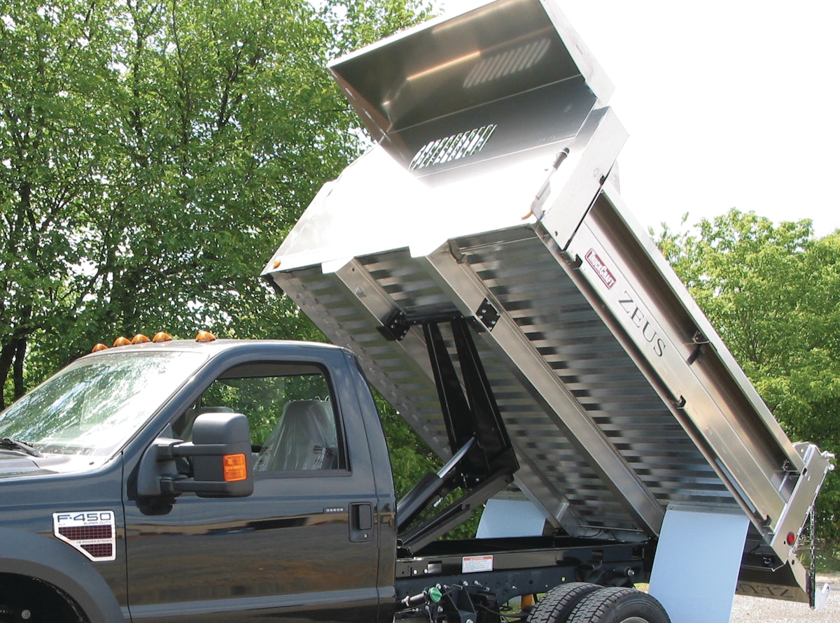 ZEUS 1-ton Aluminum Dump Body From: Truckcraft Corp | For Construction Pros