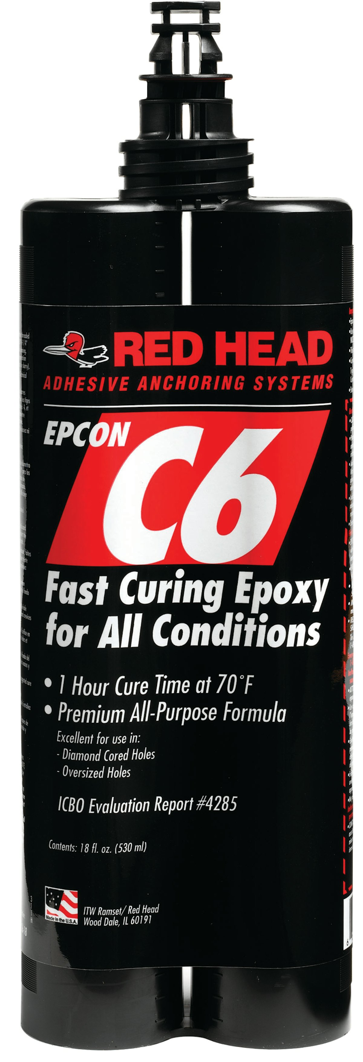 Red Head C6 All Conditions Epoxy Adhesive Anchoring System From: ITW ...