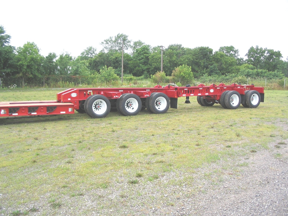 Detachable & Fixed Gooseneck Lowbed Trailers From: Rogers Brothers ...
