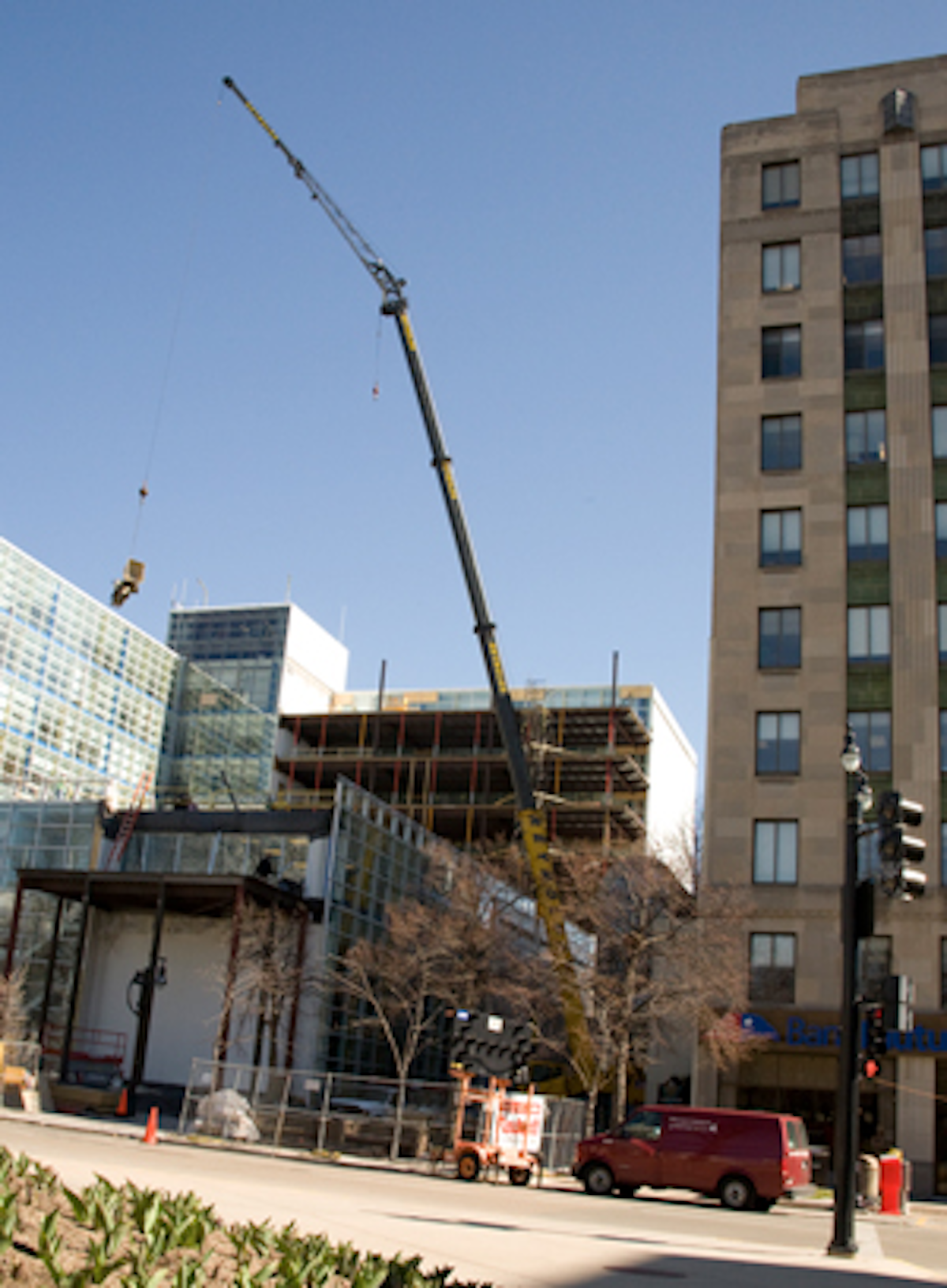 Grove Crane Integral to Office Building Remodel | For Construction Pros