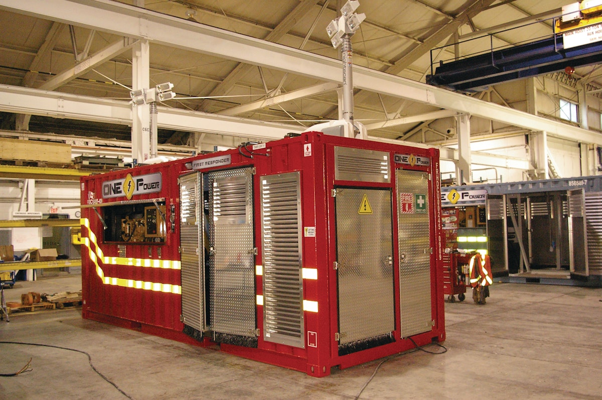 Industrial Containment Unit From: One Power Inc. | For Construction Pros