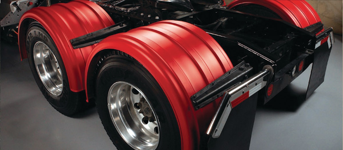 Minimizer Poly Truck Fender From: Minimizer | For Construction Pros