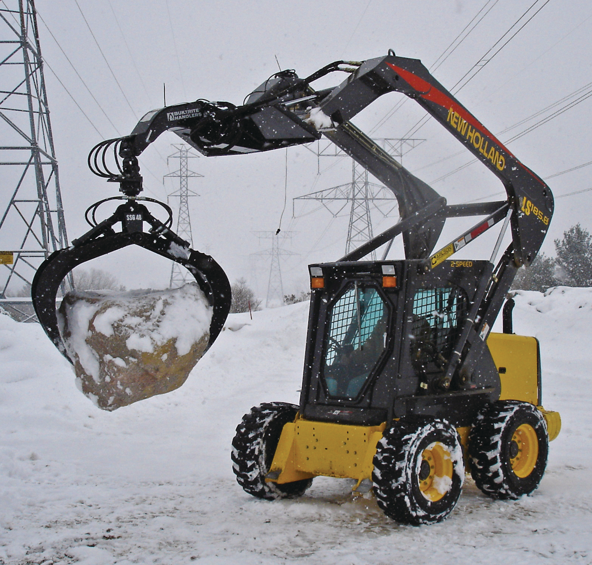 Builtrite Skid-steer Grapple From: Northshore Manufacturing Inc. | For ...