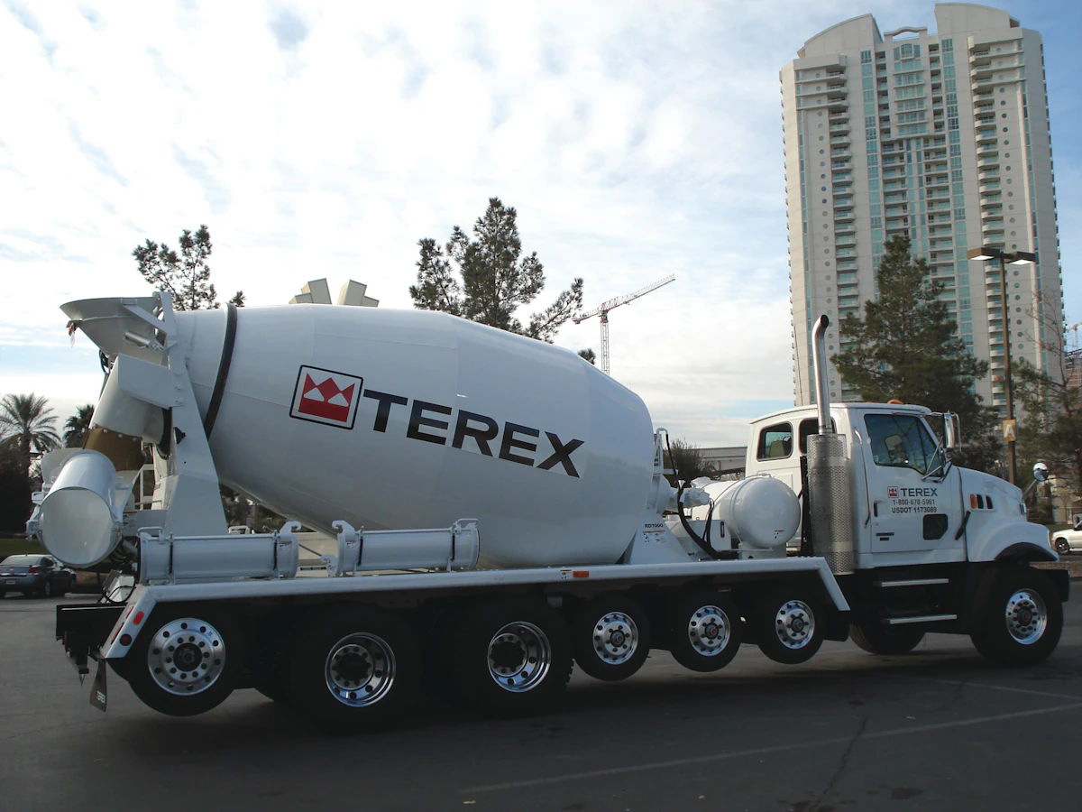 RD7000 Rear-discharge Transit-mix Truck From: Terex Roadbuilding | For ...