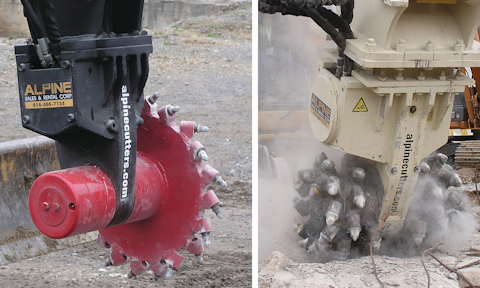 Rock-concrete Saw Attachment From: Alpine Sales & Rental Corp. | For ...
