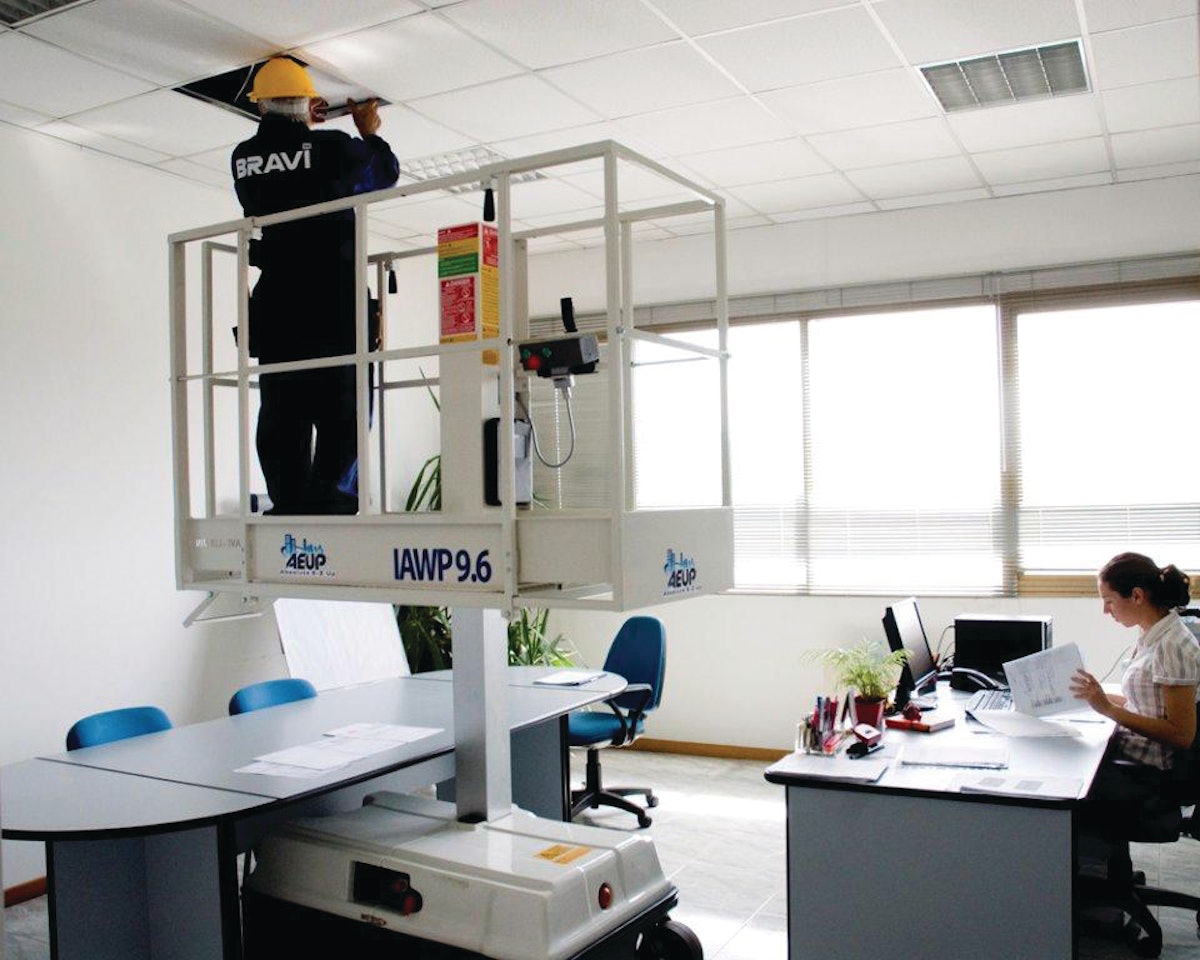 IAWP-9.6 Industrial Aerial Work Platform From: Absolute E-Z Up | For ...