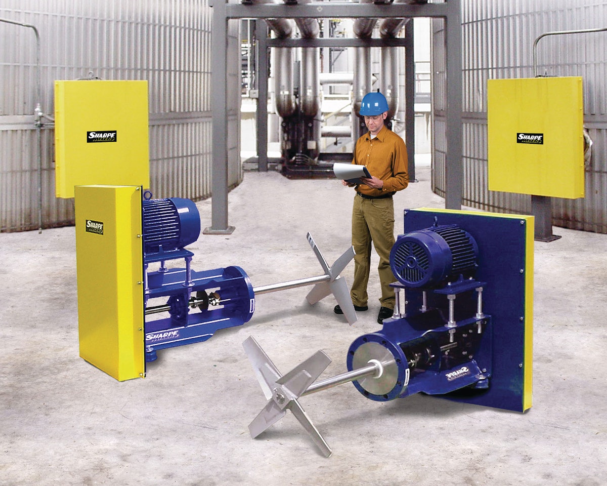 V-Series Side Entry Mixers From: Sharpe Mixers | For Construction Pros