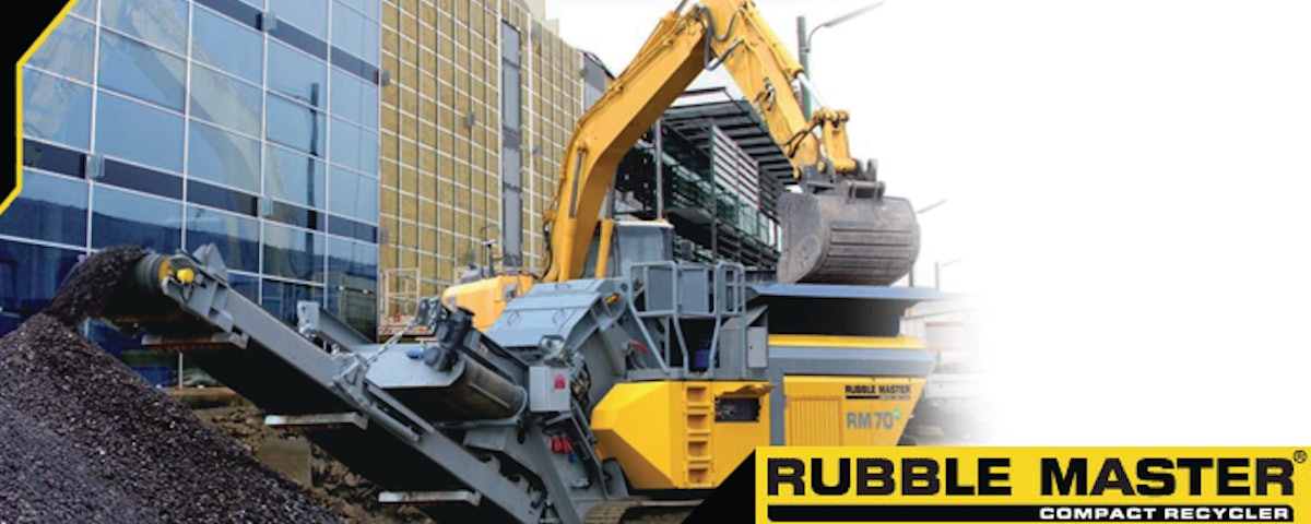 RM70 GO! From: Rubble Master Systems Inc. | For Construction Pros