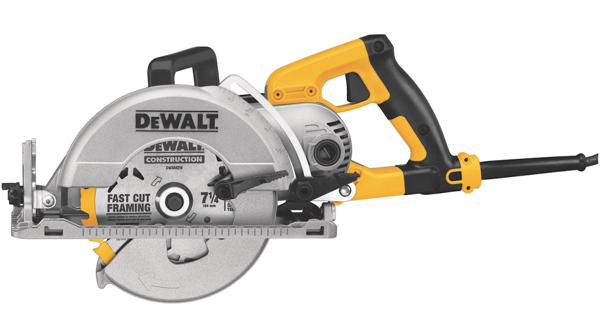 Worm Drive Circular Saw From DEWALT For Construction Pros