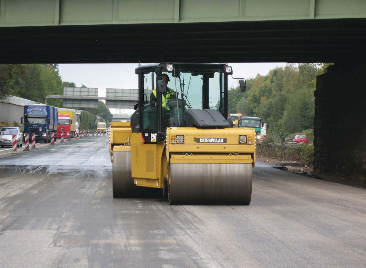 CD54 Asphalt Compactor From: Caterpillar - Cat | For Construction Pros