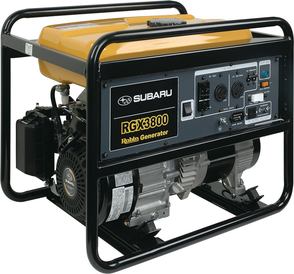 Compact Conventional Generators From: Subaru Industrial Power Products ...