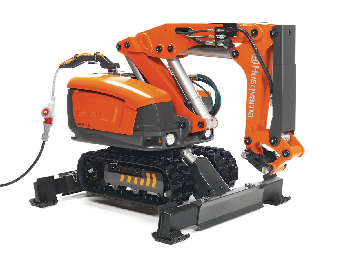 DXR 250 Demolition Robot From: Husqvarna Construction Products | For ...