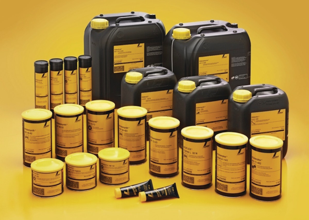 Specialty Lubricants From: Kluber Lubrication | For Construction Pros