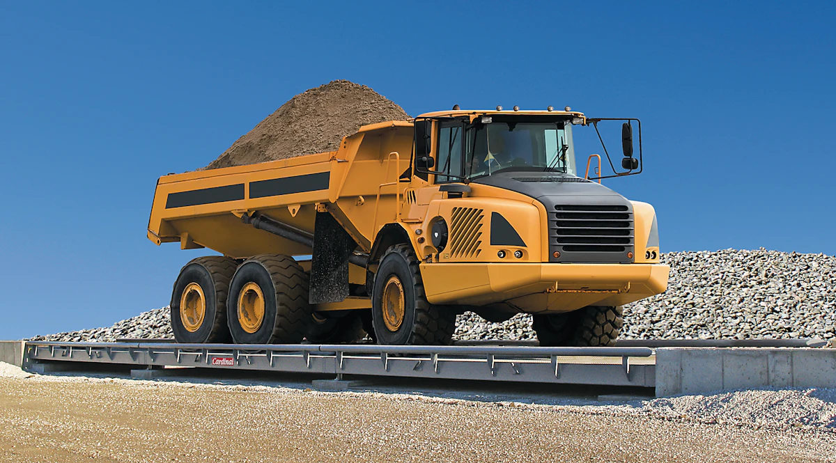EPR Truck Scales From: Cardinal Scale Mfg. Co. | For Construction Pros
