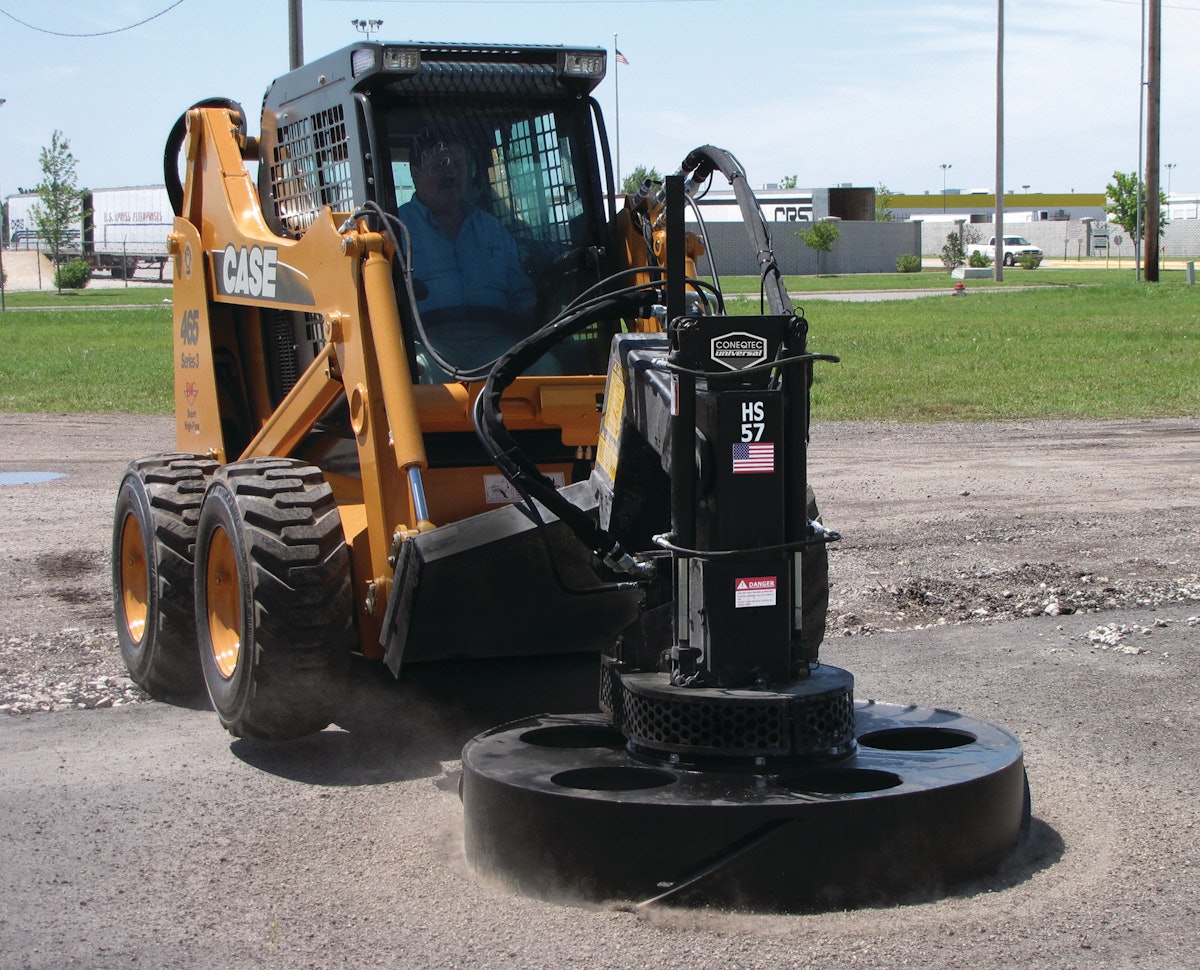 HS-57 Manhole Saw From: Coneqtec - Universal | For Construction Pros