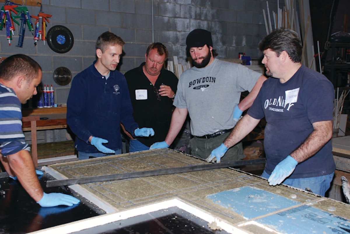 Hands-On Concrete Countertop Training From: Concrete Countertop ...