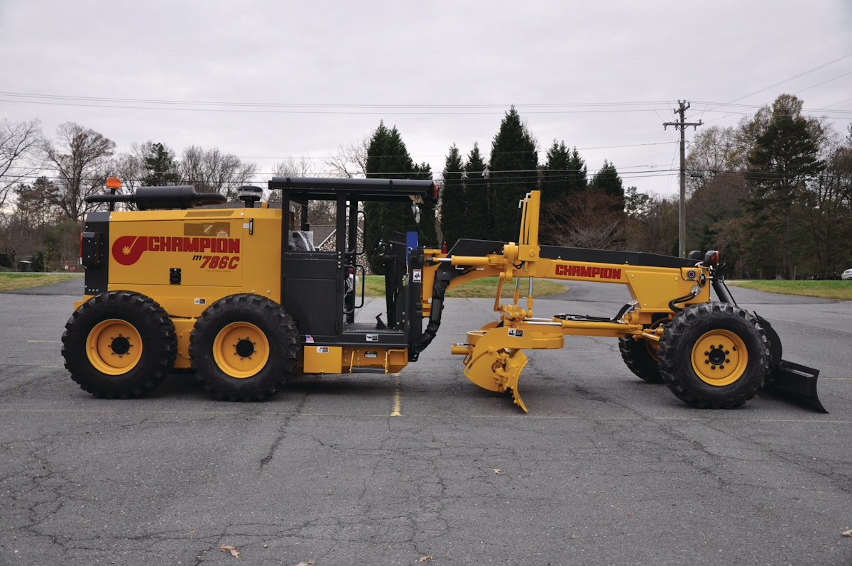 M786 Mine Grader From: Champion Motor Graders Acquired by Volvo | For ...