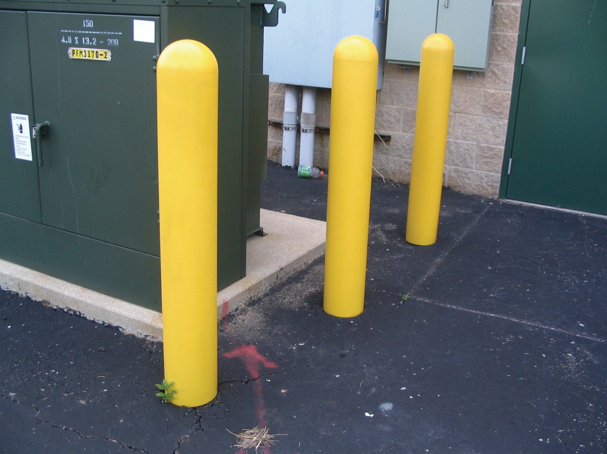 Bumper Post Sleeves From: Ideal Shield LLC | For Construction Pros