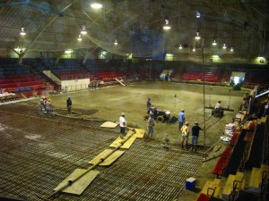 Repairing Concrete Slab Under Ice Rink | For Construction Pros