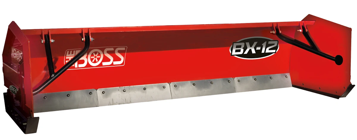 BX-12 Box Plow From: Boss Snowplow | For Construction Pros