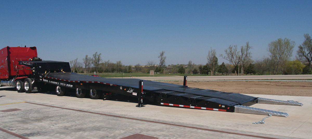 353 Double Drop Trailer From: Landoll Corp. Trailer Div. | For ...