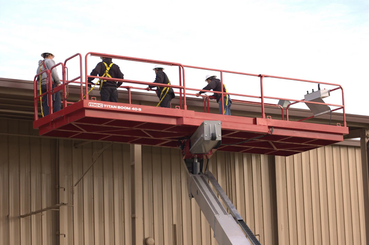 Titan Boom 40-S From: MEC Aerial Work Platforms | For Construction Pros