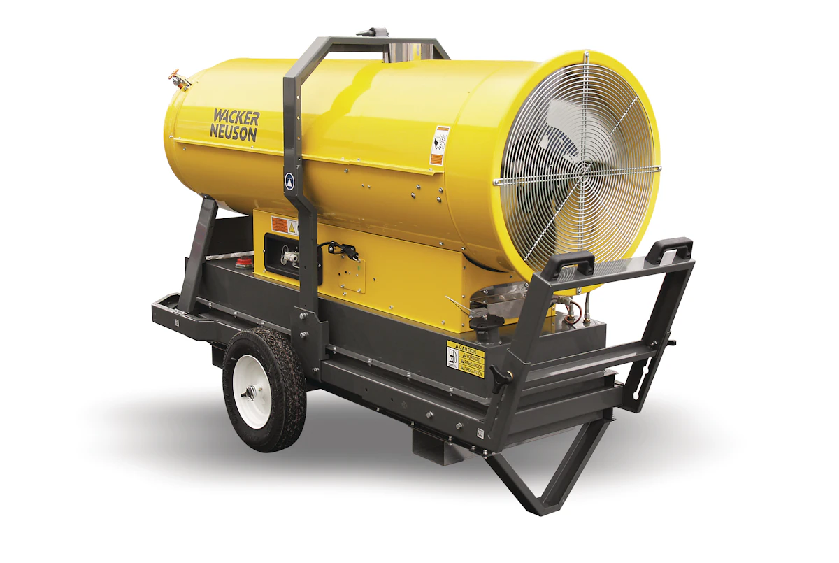 Wacker Neuson HI400HD Indirect-fired Air Heaters From: Wacker Neuson ...