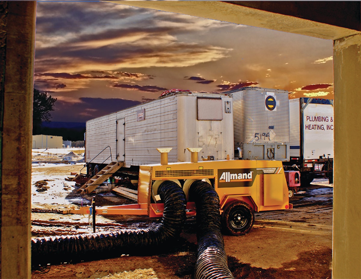 Maxi-Heat Portable Heater From: Allmand | For Construction Pros